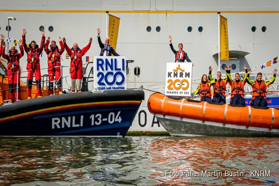 Koninklijke Nederlandse Redding Maatschappij (KNRM) viert een jaar lang ... Koninklijke Nederlandse Redding Maatschappij (KNRM) viert een jaar lang ...